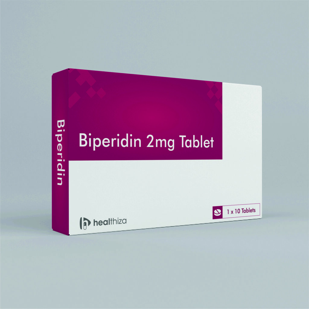 Biperidin 2 mg Tablet Supplier, Manufacturer & Exporter | Healthiza